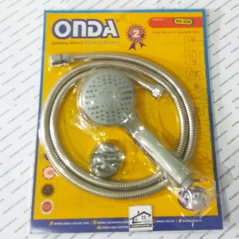 Promo Hand Shower Set Onda So 230 Chrome Shower Mandi Diskon 23% di ...