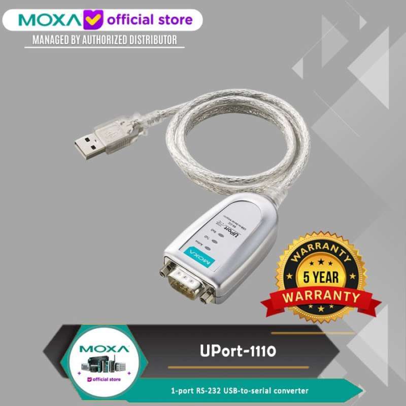 Promo Usb To Serial Converter Moxa Uport 1110 - Multicolor Diskon 17% ...