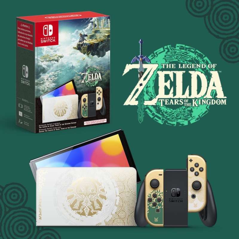 Jual Nintendo Switch Console OLED The Legend Of Zelda Tears Of The ...