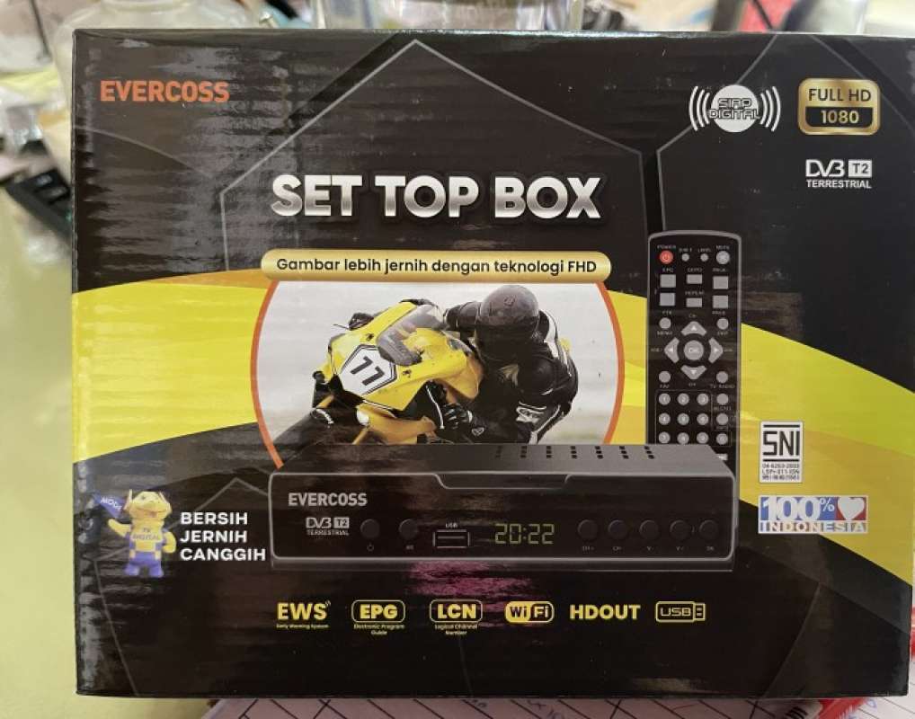 Promo Zs Set Top Box Stb Evercoss Dvb-t2 Tv Digital Full Hd Wifi ...