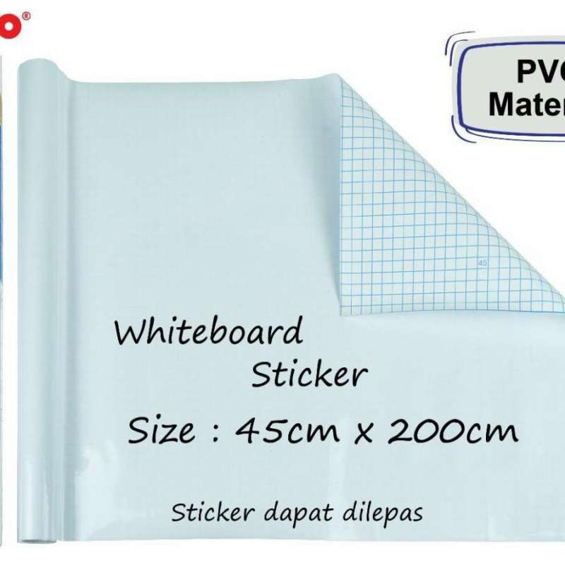 Jual whiteboard sticker stiker papan tulis di Seller Bulan Stationery ...