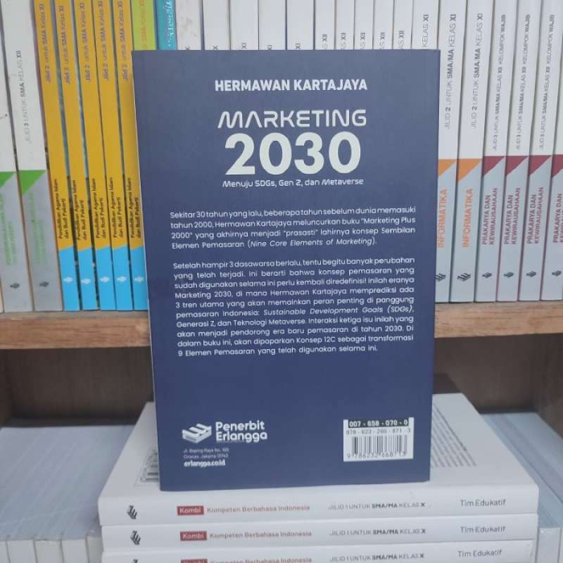Promo Buku Marketing 2030 Sdgs, Gen Z & Metaverse Hermawan Kartajaya Diskon 23% Di Seller ...
