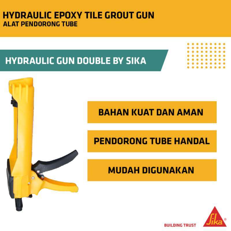Jual Sika - Gun Epoxy Alat Aplikasi Sikaceram 850 Design Luxury Tile ...