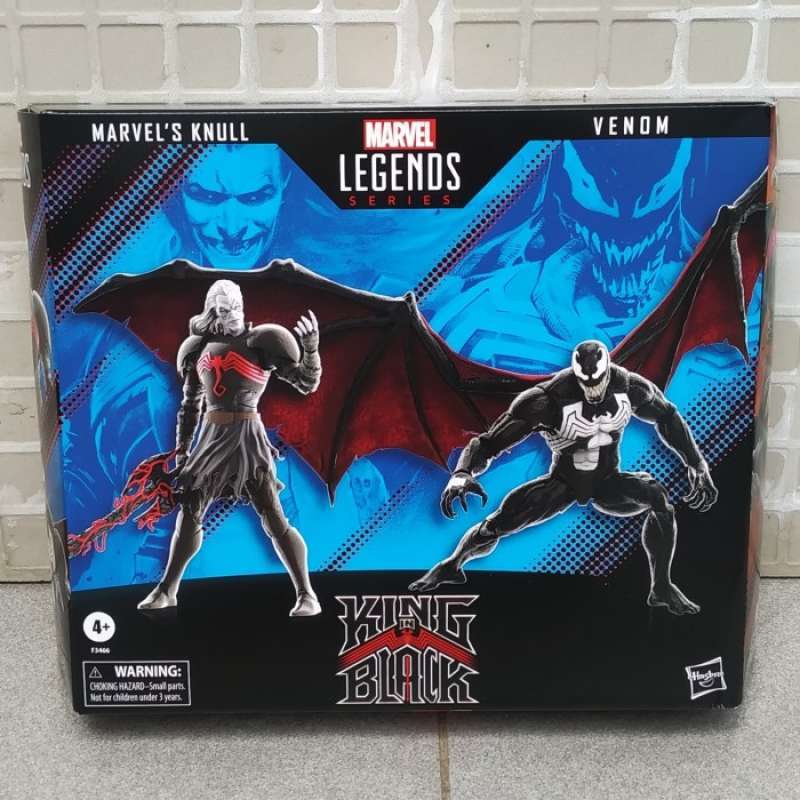 Promo HASBRO MARVEL LEGENDS 2-PACK VENOM & KNULL SPIDERMAN KING IN ...