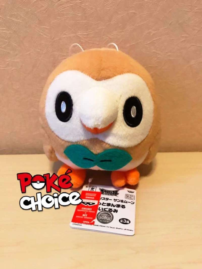Promo Pokemon Rowlet Banpresto Plush Diskon 23% di Seller Almaheera ...
