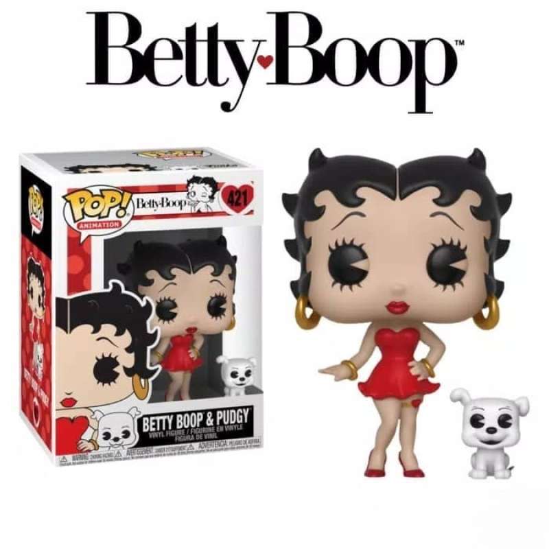 Promo Original Funko POP! Animation Betty Boop - Betty Boop & Pudgy ...