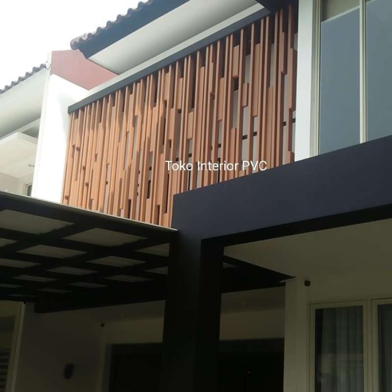 Jual Kisi Kisi Wpc Kayu Minimalis Facade Banyak Pilihan Di Seller Honey ...