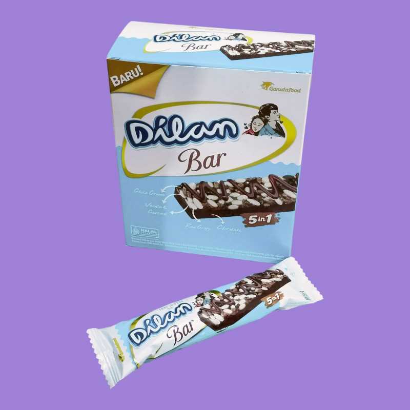 Jual Dilan Bar 5 In 1 Crunchy Choco Caramel [12 Pcs/box] Di Seller ...