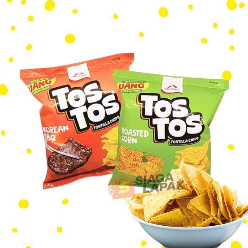 Promo Tostos Tortilla Chips 25gr All Varian Bbq Roasted Corn - Roasted ...