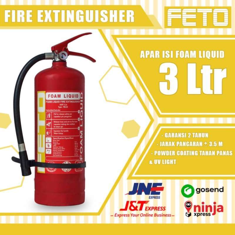 Promo Alat Pemadam Kebakaran (Foam Liquid) 3Ltr - Feto Diskon 33% di ...