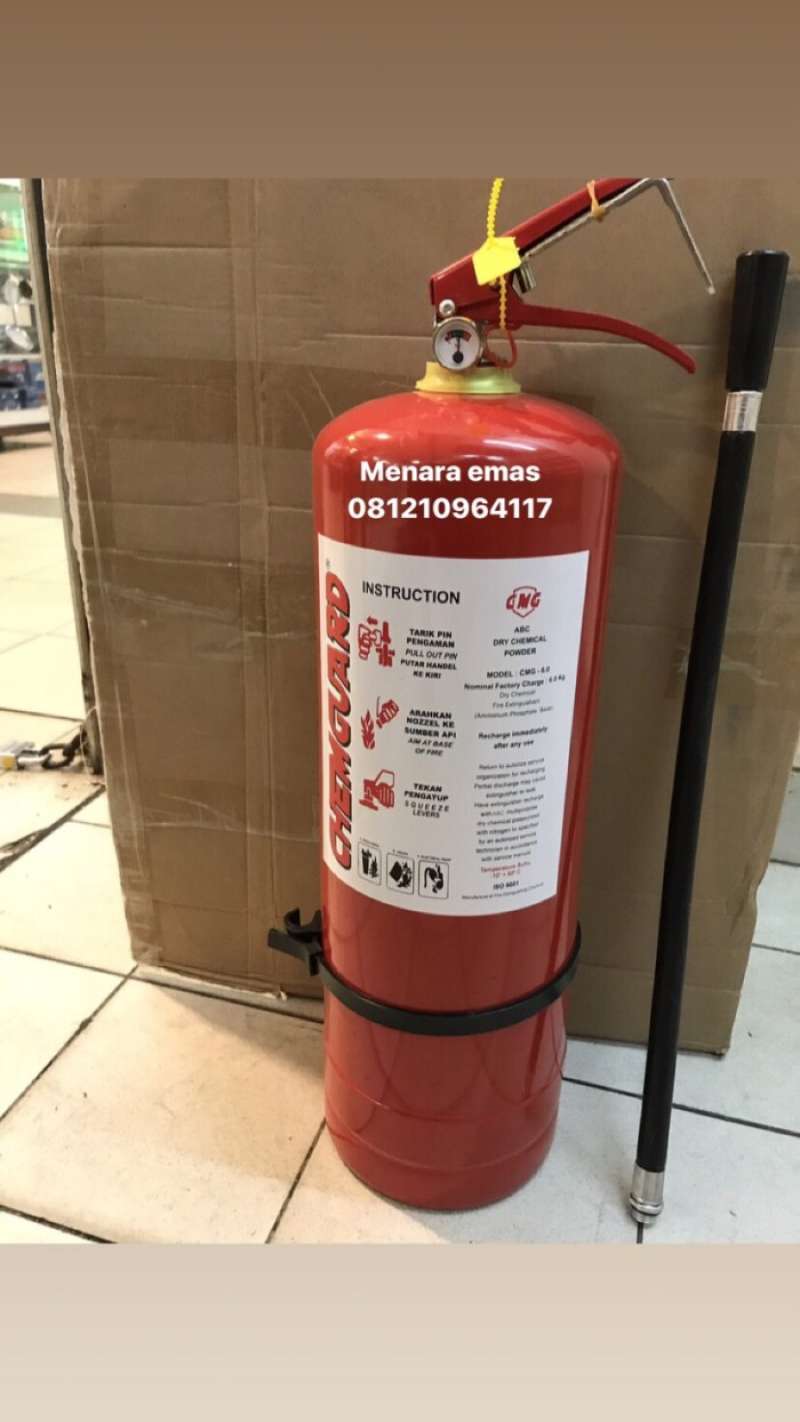 Promo Tabung Pemadam 6 Kg / Apar 6 Kg Chemguard Diskon 33% di Seller ...