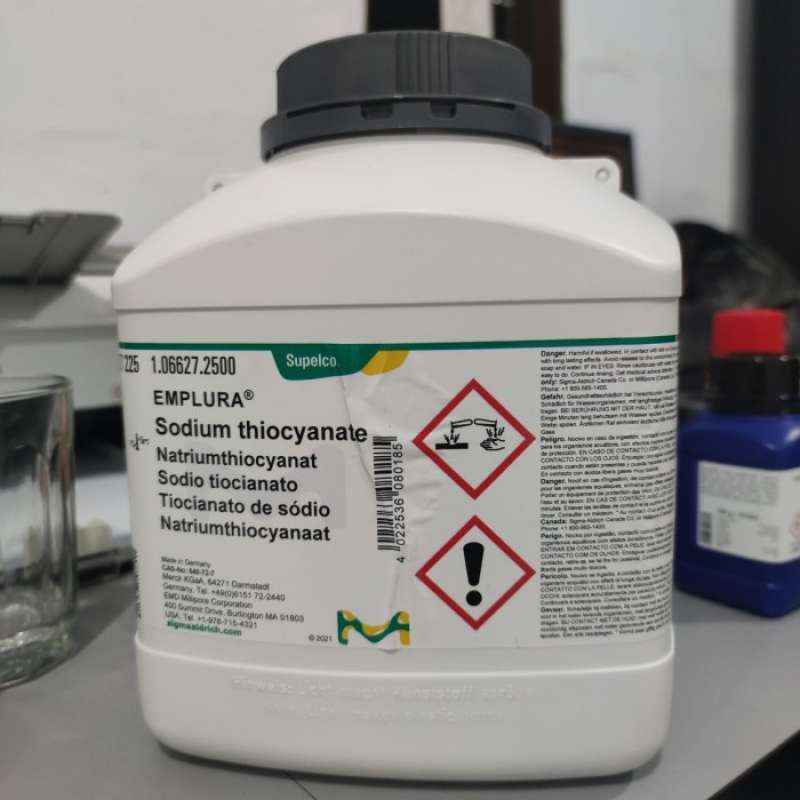 Jual Sodium Thiocyanate / Nascn / Natrium Thiosianat Merck di Seller ...
