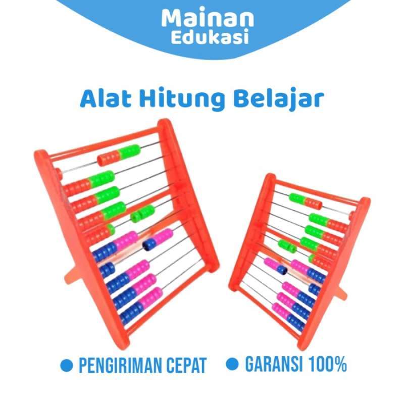 Promo alat hitung anak sempoa kalkulator mainan edukasi ragam varian ...