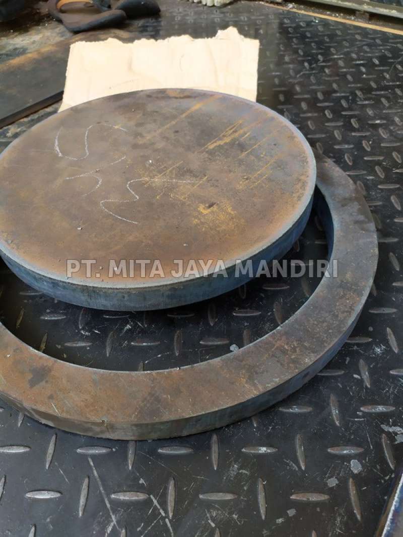 Promo Plat Besi Bulat Tebal 30mm Diameter Custom Diskon 33% di Seller ...