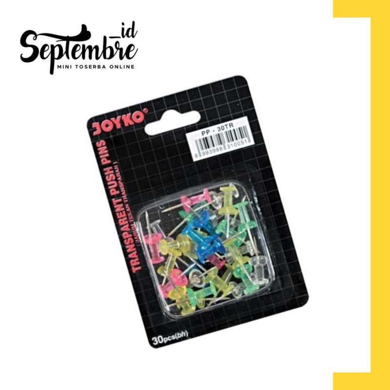 Jual Push Pin Joyko Pin Tekan Paku Tekan Joyko Paku Stirofoam Joyko Paku Di Seller Septembreia