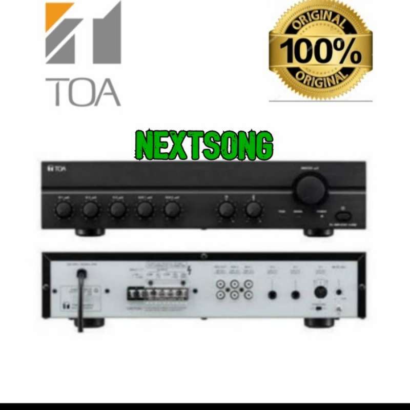Jual TOA ZA 2060POWER AMPLIFIER MIXER 60 WATT ZA2060 ORIGINAL di Seller Rosya - Gandaria Selatan ...