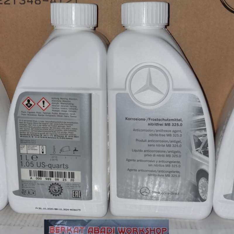 Promo Mercedes 0009895 Radiator Coolant antifreeze and corrosion Diskon ...