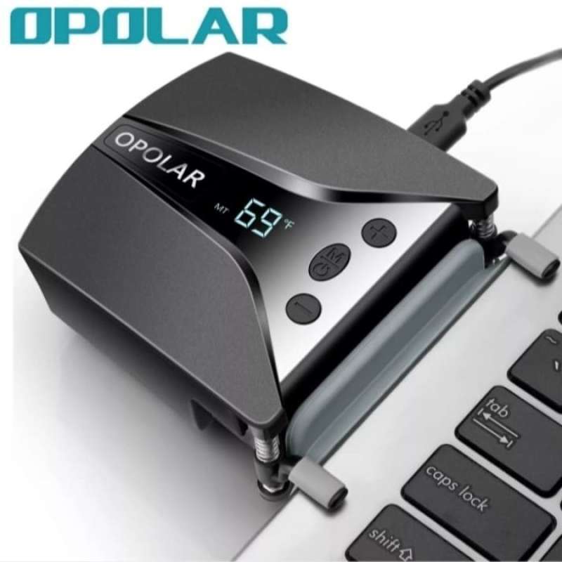 Promo Opolar laptop fan cooler with temperature display Diskon 17% di Seller Eunoia Shop ...