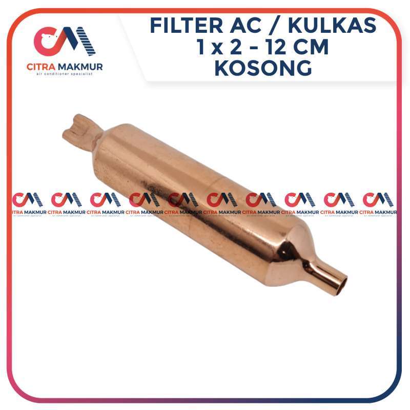 Jual Filter Kosong 1 2 lubang Kulkas AC pipa tembaga 1/4 inci 1 pk ...