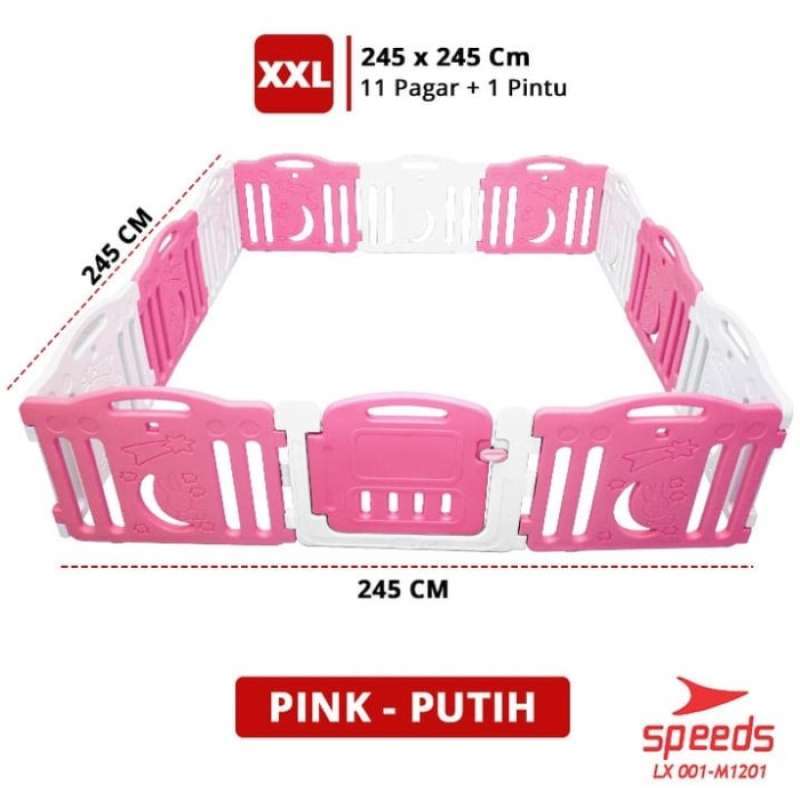 Jual Pagar Anak Bermain Pagar Bayi Babyfance Playpen Mainan Anak ...