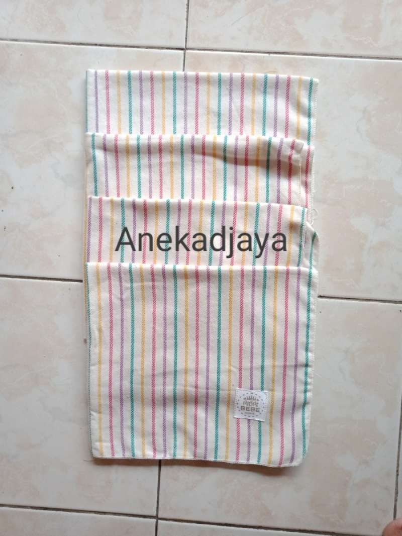 Promo Alas Ompol Pelangi Bayi/Popok Lurik/Perlak Kain Bayi Size Besar 6 ...