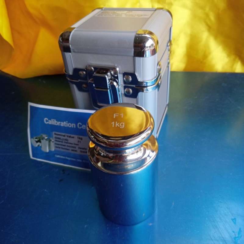 Promo Batu Timbangan F1 1 kg / Anak Timbangan F1 1kg stainless Diskon 27% di Seller Aman Shop ...