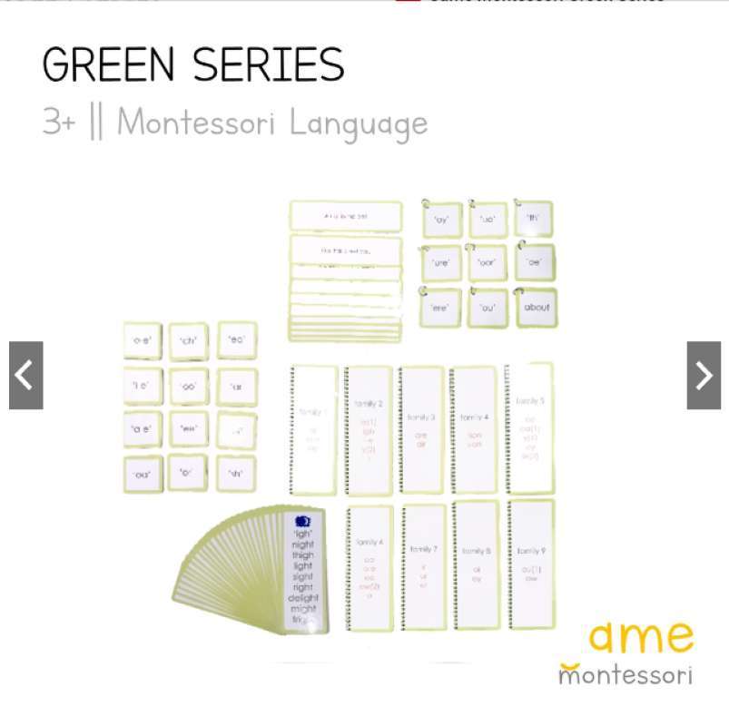 Jual Game Montessori Green Series Di Seller Game Montessori - Game ...