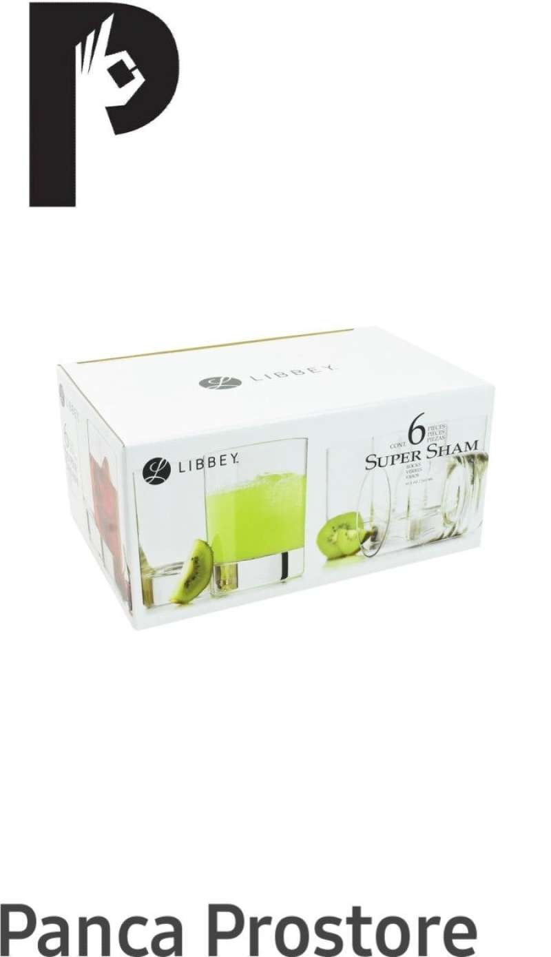 Promo Libbey Super Sham Set Gelas 310 Ml 6 Pcs Diskon 23% di Seller ...