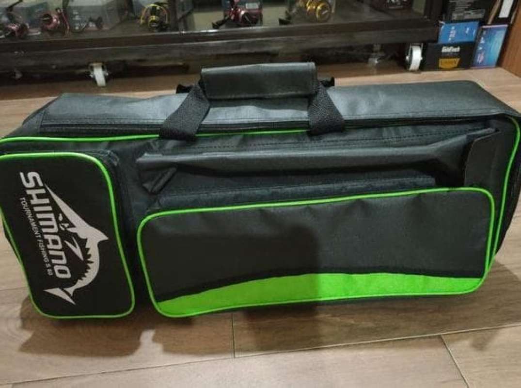 Promo Tas Pancing Shimano Gendong Ukuran Jumbo 60 Cm Tas Joran Tegek ...