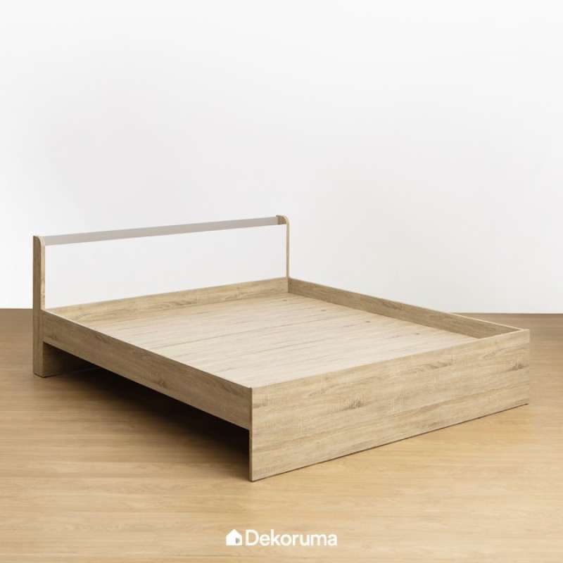 Promo Dekoruma Runa Dipan Tempat Tidur Kayu Queen Size - Ranjang Kasur ...