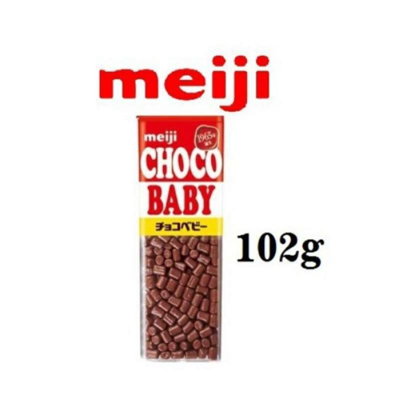 Promo Meiji Choco Baby Chocolate Cocoa Snack 102G Permen Lunak Coklat ...