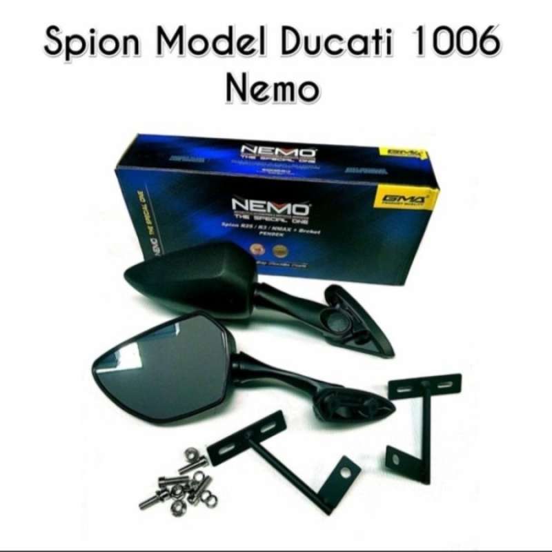 Promo Spion Model Ducati Pnp Yamaha Nmax R15 R25 Diskon 23% di Seller D ...