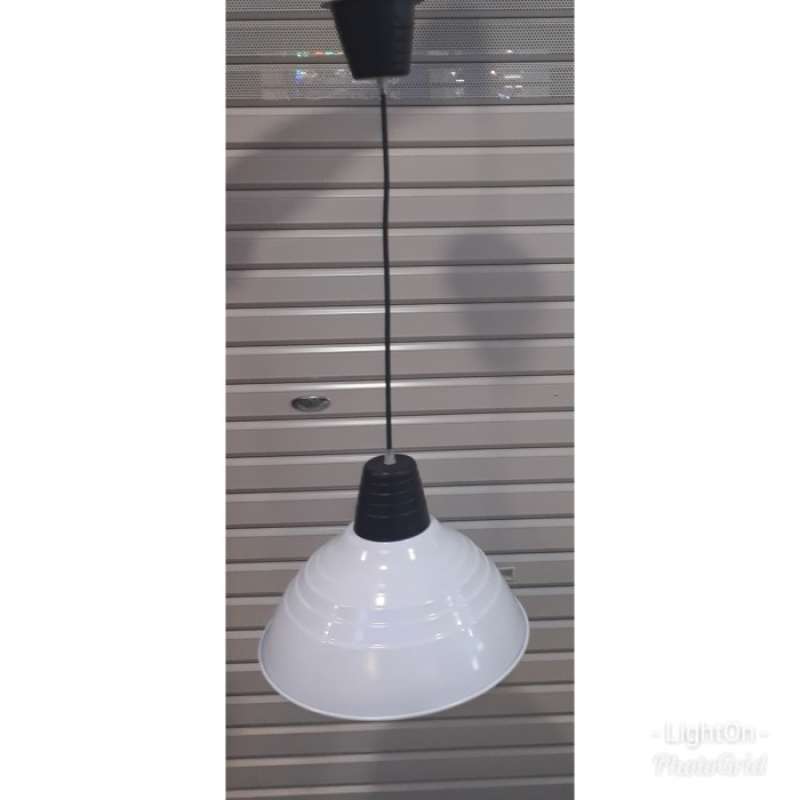Promo Lampu gantung minimalis tipe Ulir diameter 35 cm (WARNA SELAIN SILVER) Diskon 23% di ...
