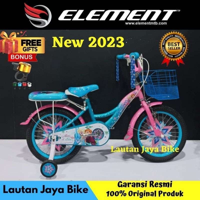 Jual SEPEDA 16 MINI ELEMENT FROZEN di Seller Lautan Jaya Bike - Tengah ...