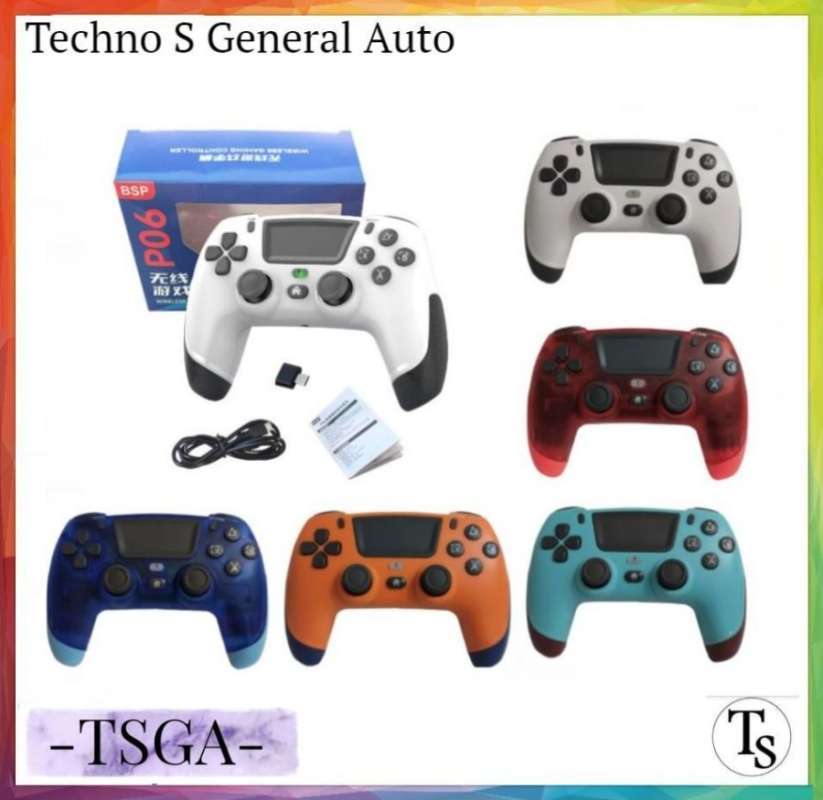 Jual Stik Wireless Controller Gaming Nintendo Switch PS3 PS4 PC Android IOS - Steel Blue di ...