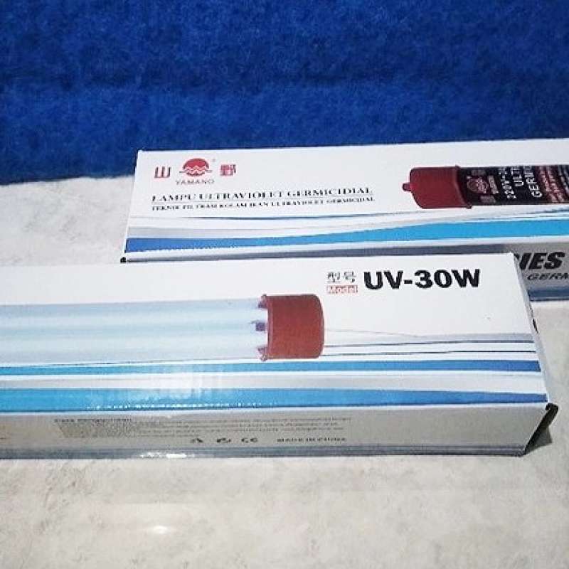 Promo Lampu UV Aquarium Yamano 30 Watt Lampu Ultraviolet Anti Algae Diskon 23% di Seller Fuzzi ...