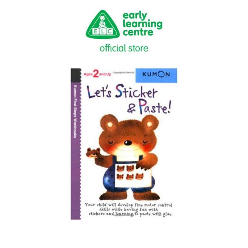 Promo Kumon Let'S Sticker Paste 2+ - Buku Anak Diskon 23% di Seller ...