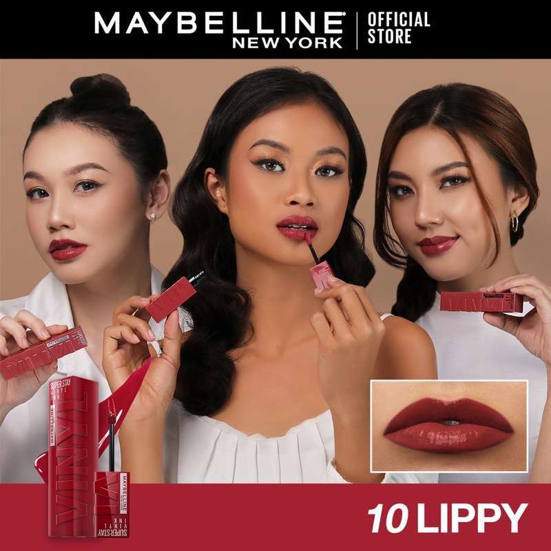 Jual Maybelline Superstay Vinyl Ink 4.2 Ml - Liquid Lipstik Lipstick ...