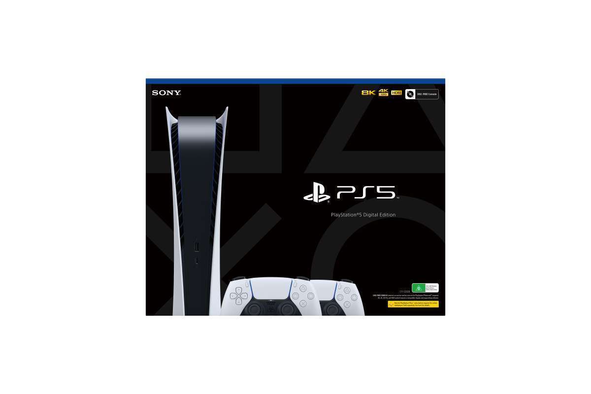 Promo (2 Years Warranty) Sony Playstation 5 Ps5 Console Digital Edition ...