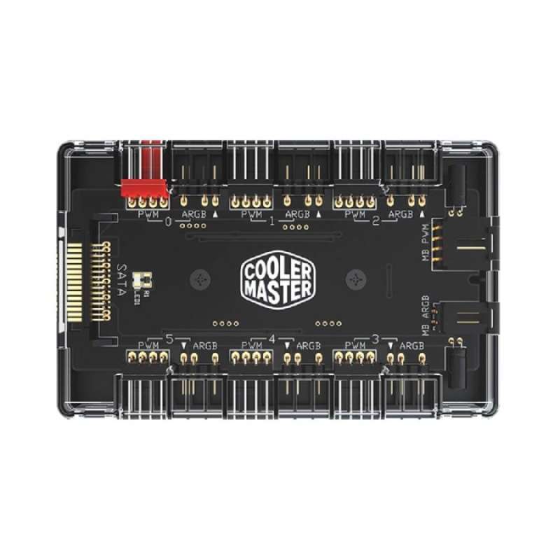 Jual Cooler Master Masterfan Argb And Pwm Hub 6 Port Di Seller Indah ...