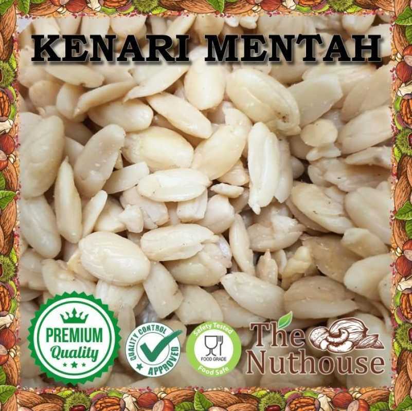 Jual 500gr Kacang Kenari Mentah Utuh / RAW Kenari Whole Nuts di Seller ...