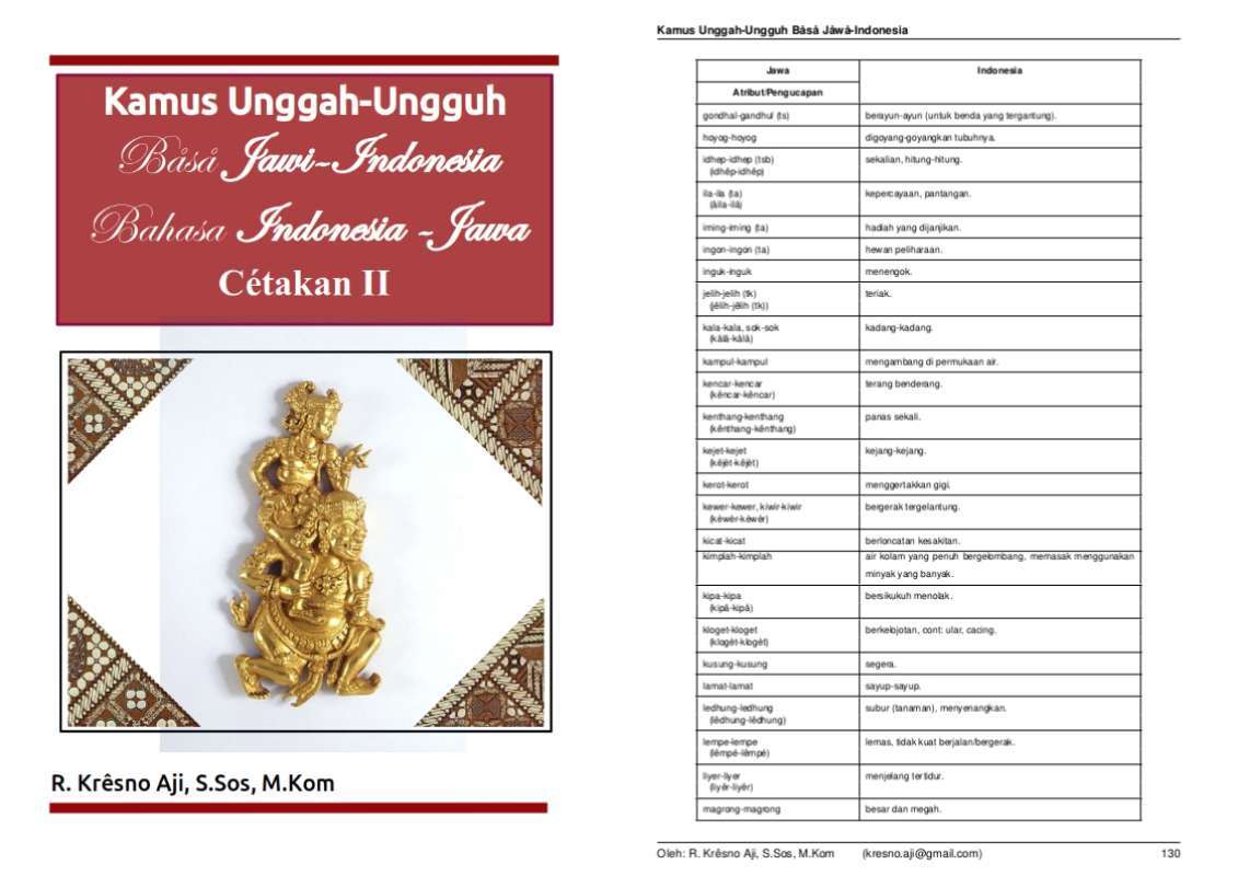 Jual Kamus Bahasa Indonesia Jawa Original Harga Termurah April 2024 ...