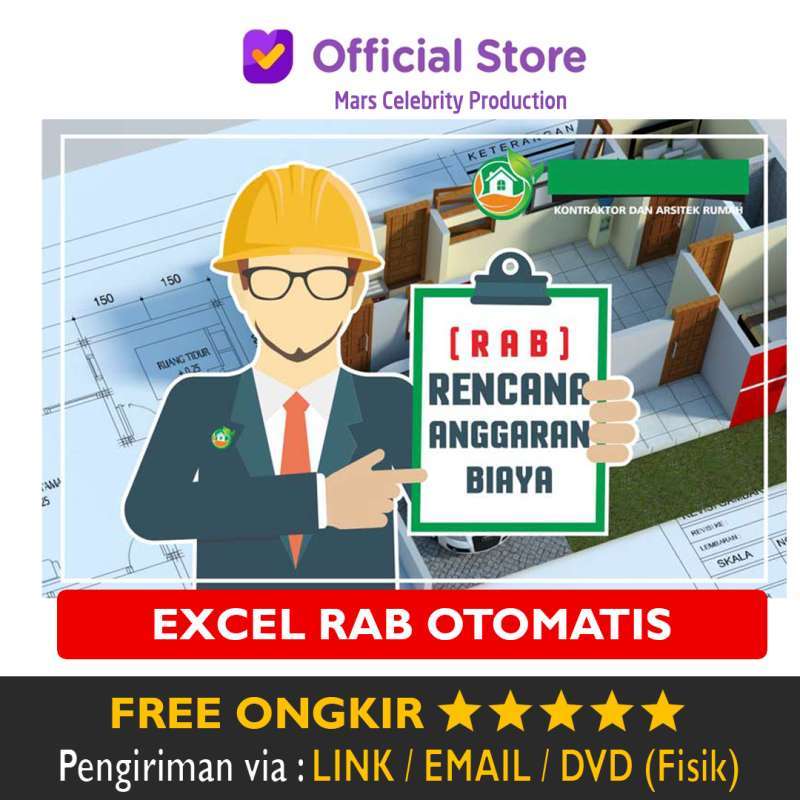 Promo Excel Format Perhitungan RAB Otomatis Menggunakan AHSP Terbaru ...