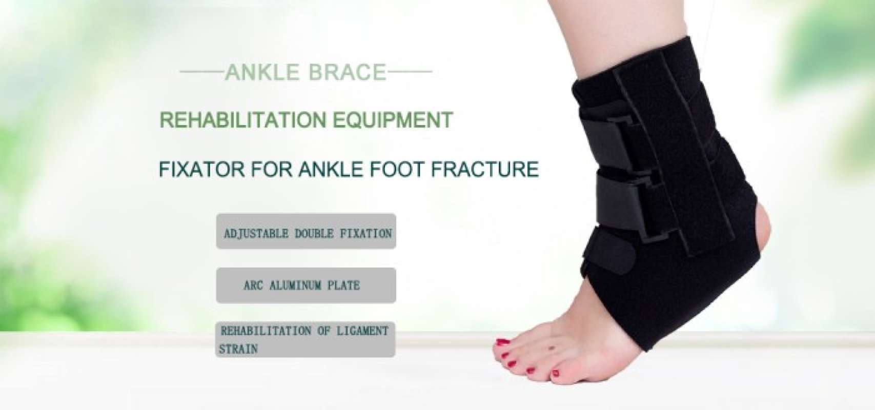 Promo Adjustable Compression Ankle Support Stabilizer Decker Engkel ...