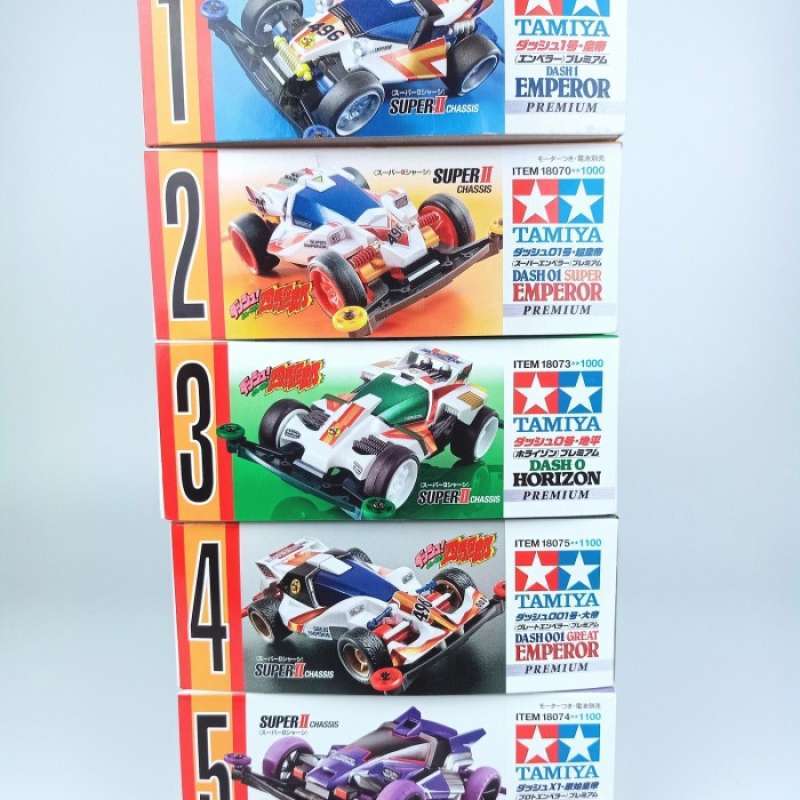 Promo Tamiya Dash Premium Vol 1 - 5 Diskon 23% di Seller Alam Asri ...