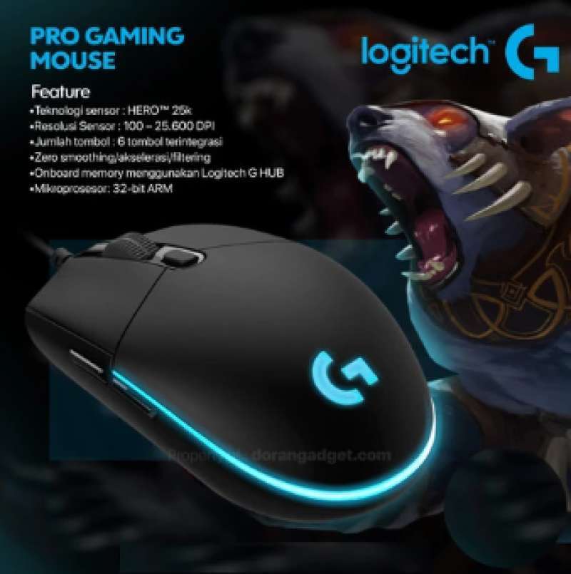 Promo Mouse Logitech G Pro Mouse Hero 25k Gaming - Taplink Komputer Diskon 2% di Seller Taplink ...