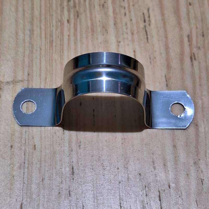 Promo Klem Pipa 1 Inch Stainless Steel 201 Pipe Clamp Tahan Karat Anti ...