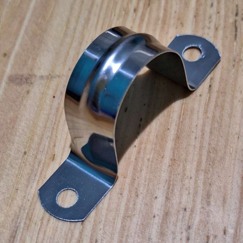 Promo Klem Pipa 1 Inch Stainless Steel 201 Pipe Clamp Tahan Karat Anti ...