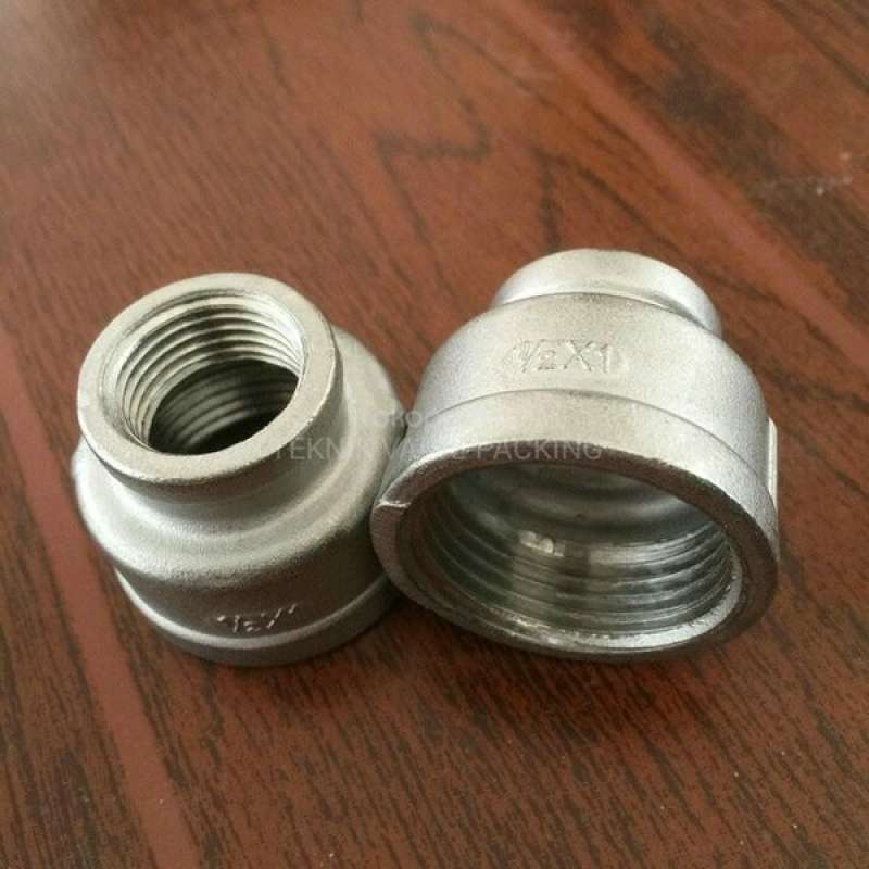 Promo V Sock Stainless Drat 3 X 11/2 Inch / Reducer Socket Ss304 Diskon ...