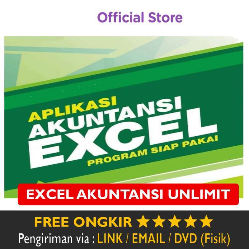Promo Software Excel Akuntansi Unlimited Full Version Siap Pakai ...